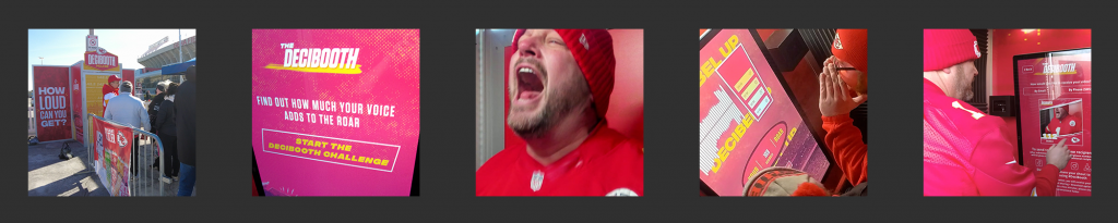 Decibel Measuring Fan Activation - Active 3D