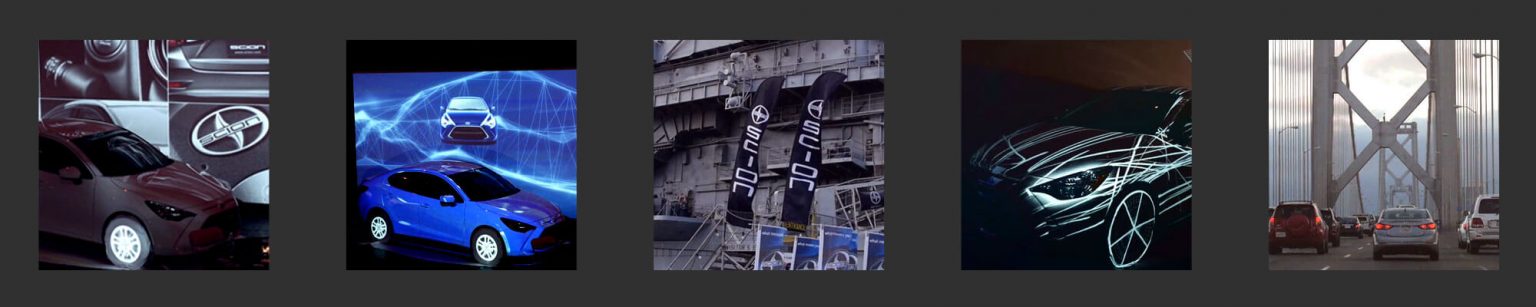 Automobile Projection Mapping - Active 3D